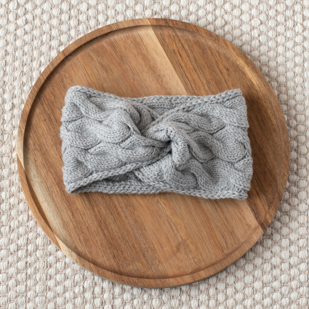 Sea Fog Headband knitting pattern - Celeste Knitwear